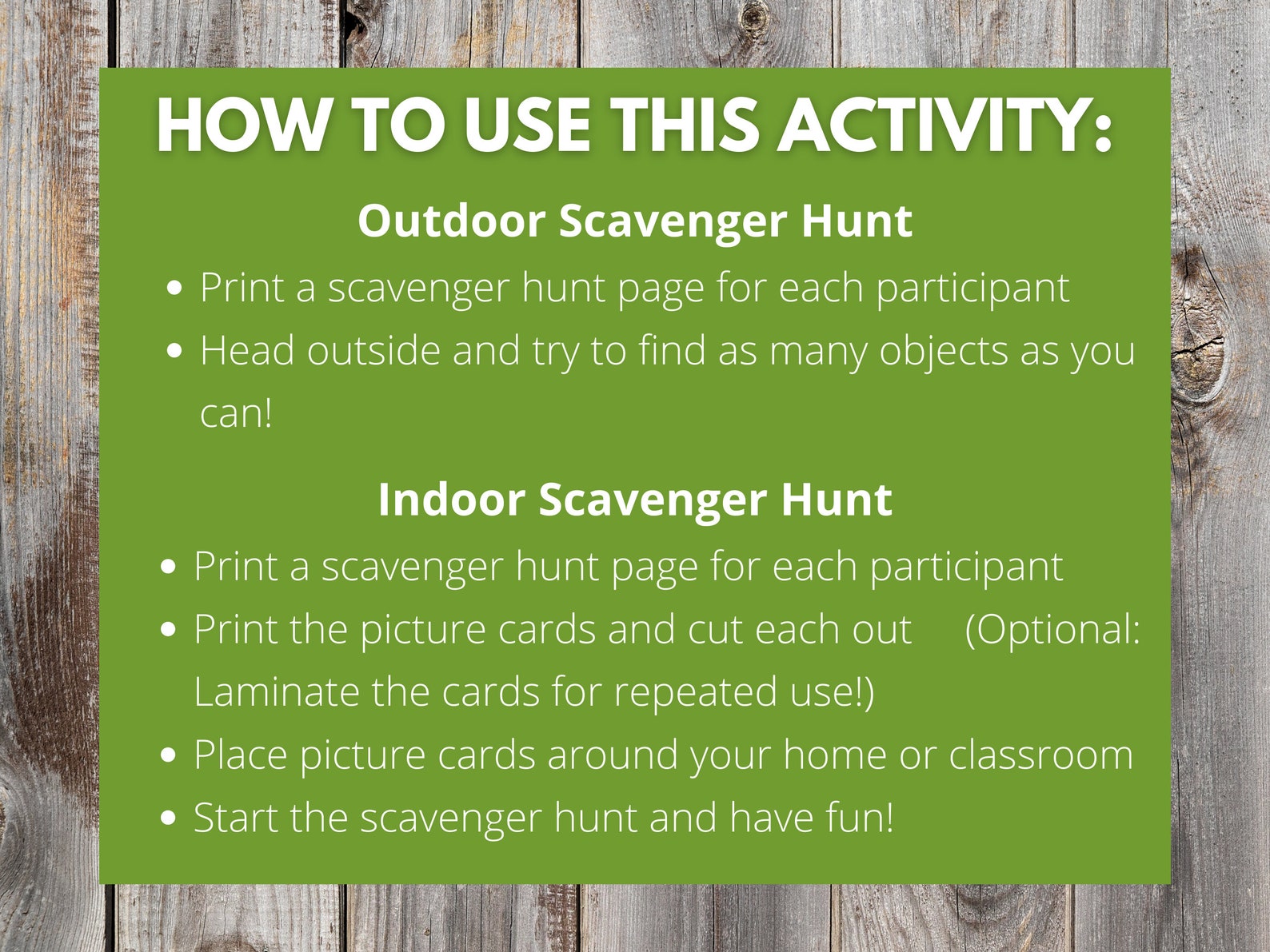 Nature Scavenger Hunt Printable, Outdoor Treasure Hunt, Nature Walk ...