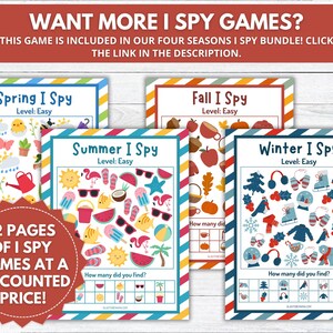 Fall I Spy Kids Activity, Autumn I Spy Game Printable, Seek and Find ...