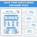 What's Your Snowman Name Game With Name Tags, Christmas Game, Christmas ...