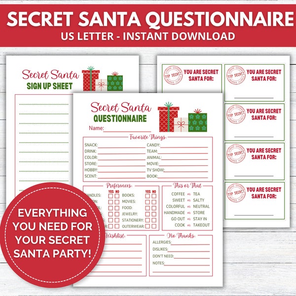 Work Birthday Questionnaire - Etsy