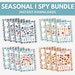 Seasons I Spy Printable, Four Seasons Activity, Winter, Spring, Summer ...