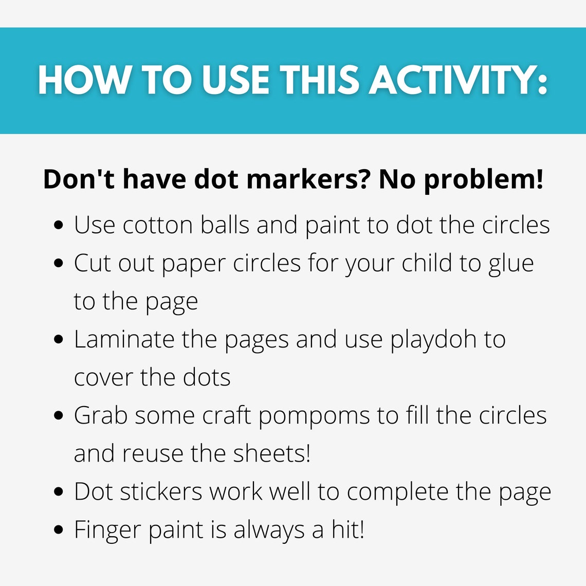 Dot Marker Letters & Numbers Printable, Dab Marker ABC and 123 Activity ...