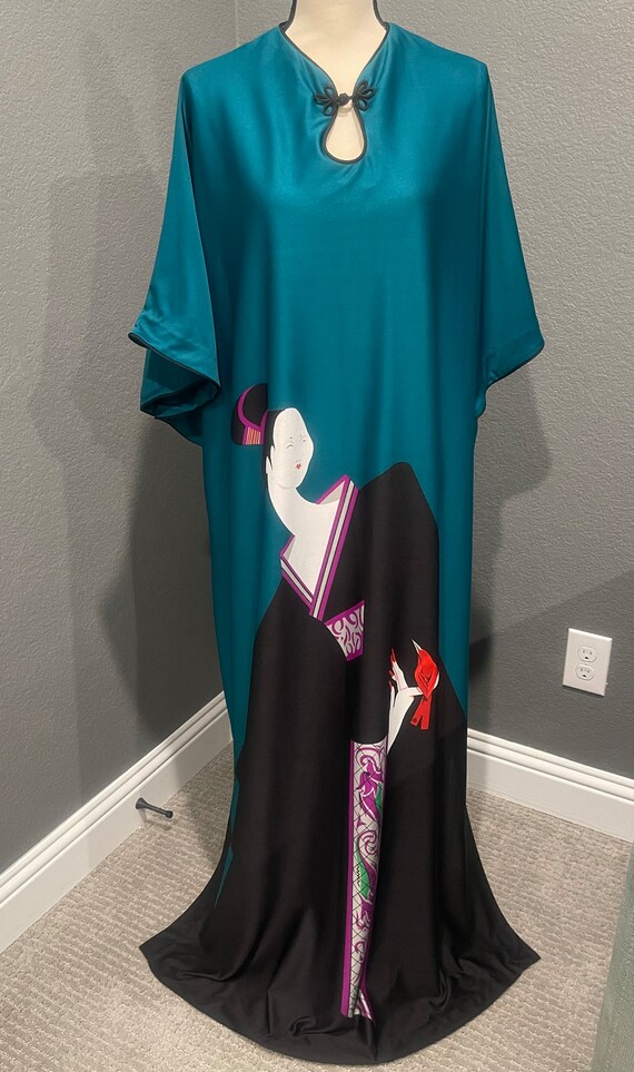 vintage david brown caftan - Gem