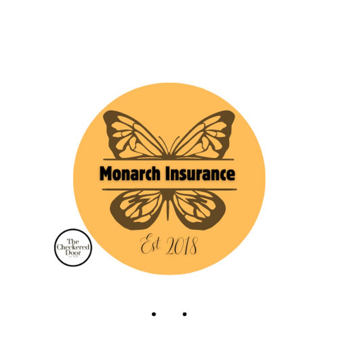 Monarch Butterfly Logo - Etsy
