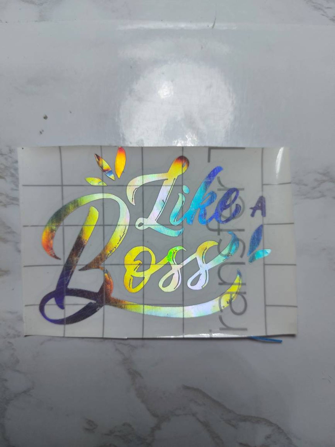 Like a Boss Bumper Sticker/ Car Decal / Bumper Sticker/ Car Window ...