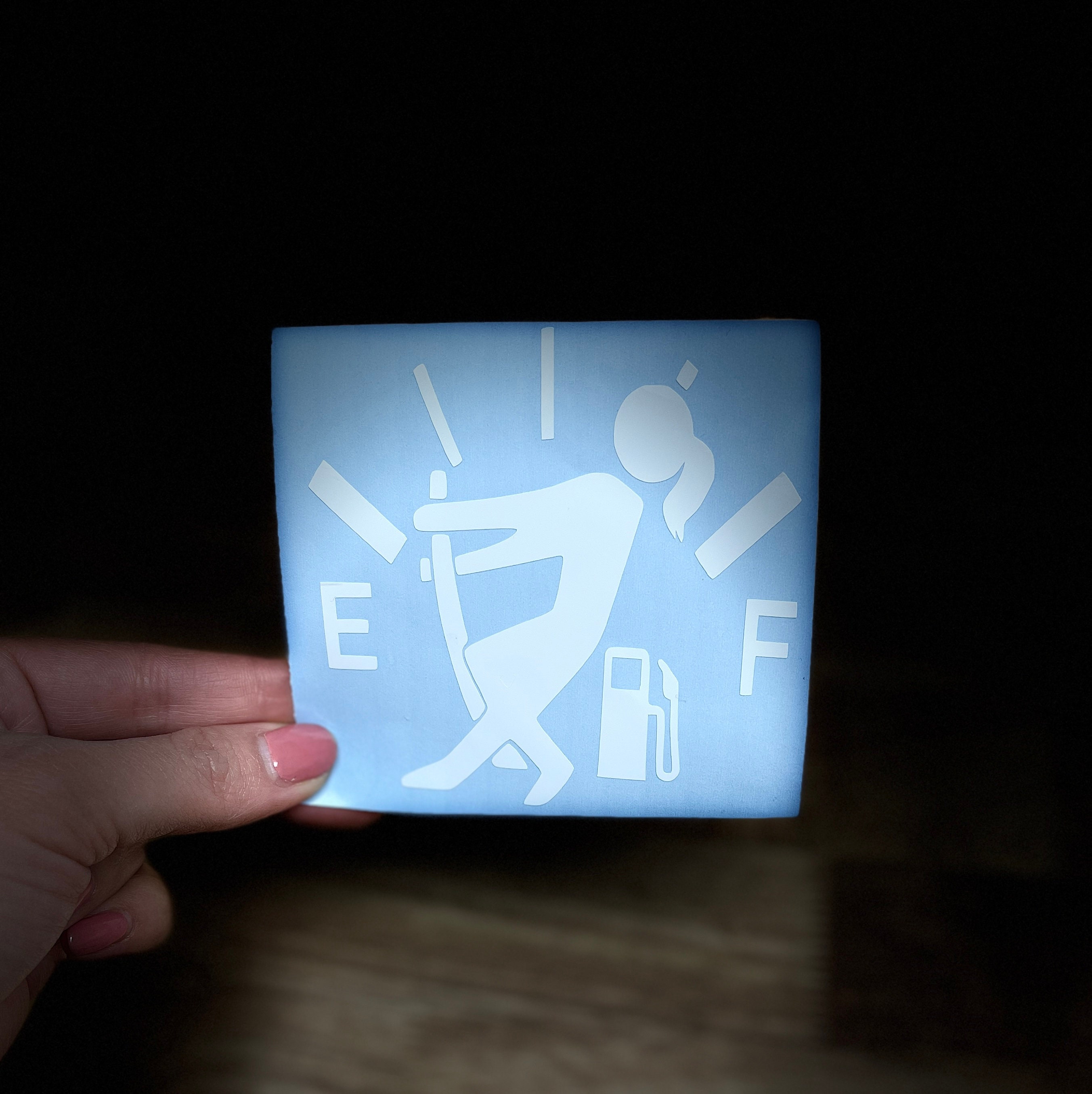 Gas Tank Sticker/ Gas Tank Girl Decal/ Bumper Sticker - Etsy