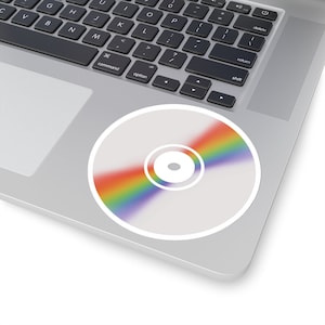 CD Sticker, Retro CD Sticker, Throwback Sticker, Millennial Sticker ...