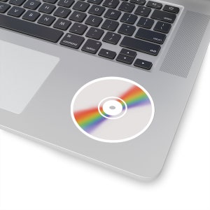 CD Sticker, Retro CD Sticker, Throwback Sticker, Millennial Sticker ...