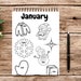 Printable Budgeting Coloring Pages | Set of 12 | Save 500 Each Month ...