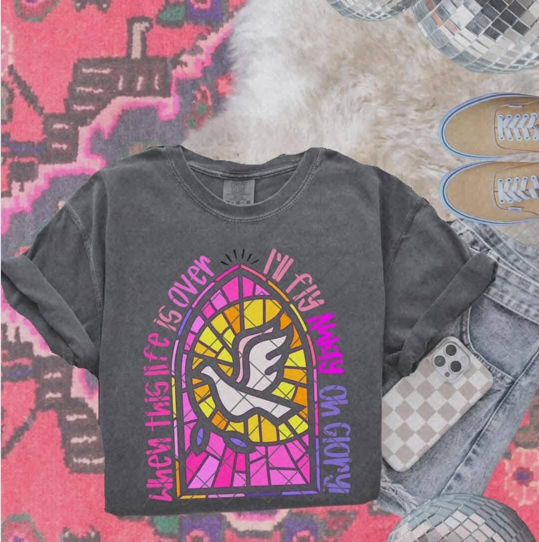 Ill Fly Away Comfort Color Chart - Etsy