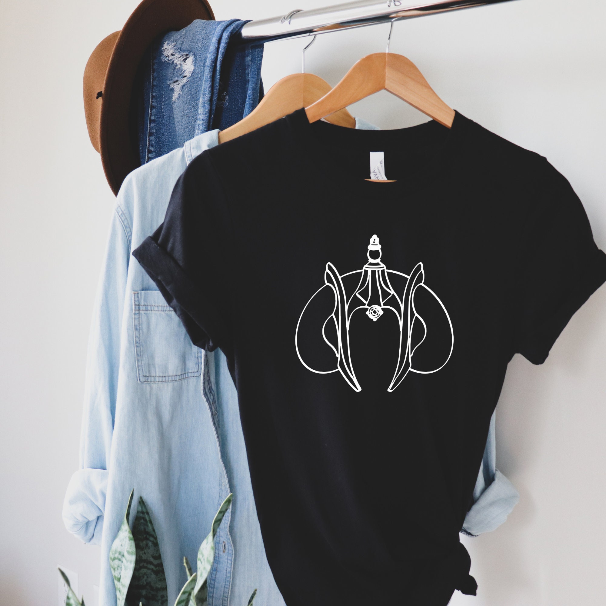 Padme Amidala Headdress Hand Drawn Shirt, Padme Amidala Shirt, Star ...