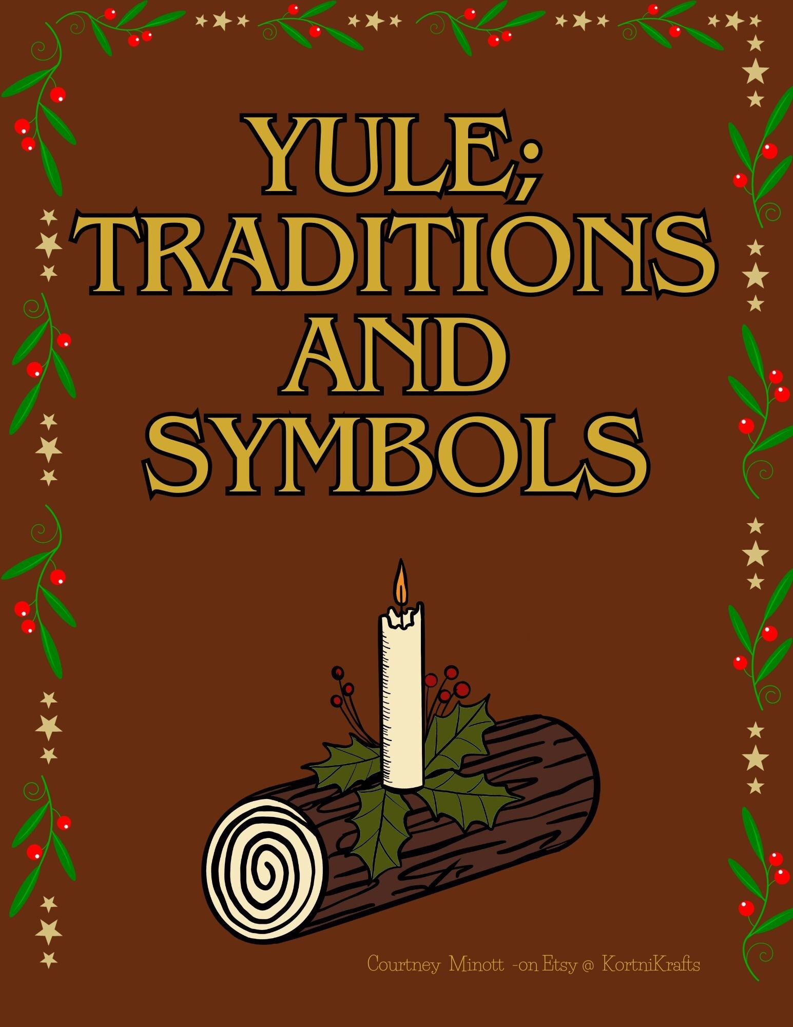 Yule Wheel of the Year Traditions and Symbols Homeschooling - Etsy
