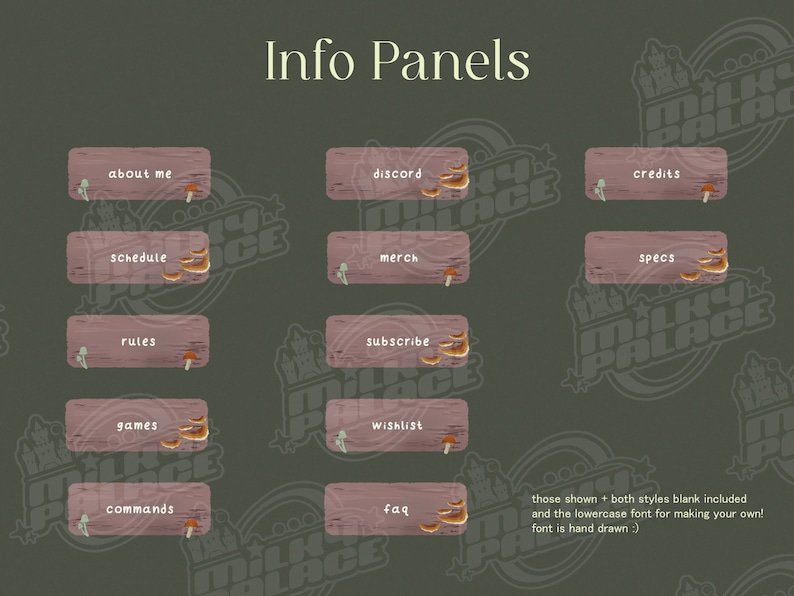 Fairycore Stream Package / Premium Twitch Overlay Pack / Animated Screens / Info Panels / Cozy ...