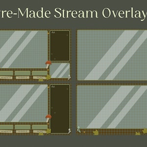 Fairycore Stream Package / Premium Twitch Overlay Pack / Animated ...