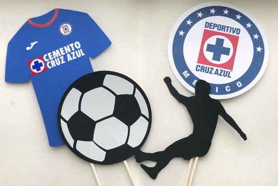 Cruz Azul Inspired Centerpiece - Etsy