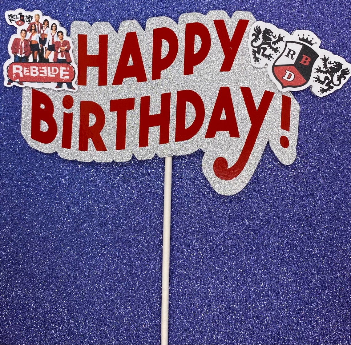 Rebelde RBD Inspired Cake Topper - Etsy UK