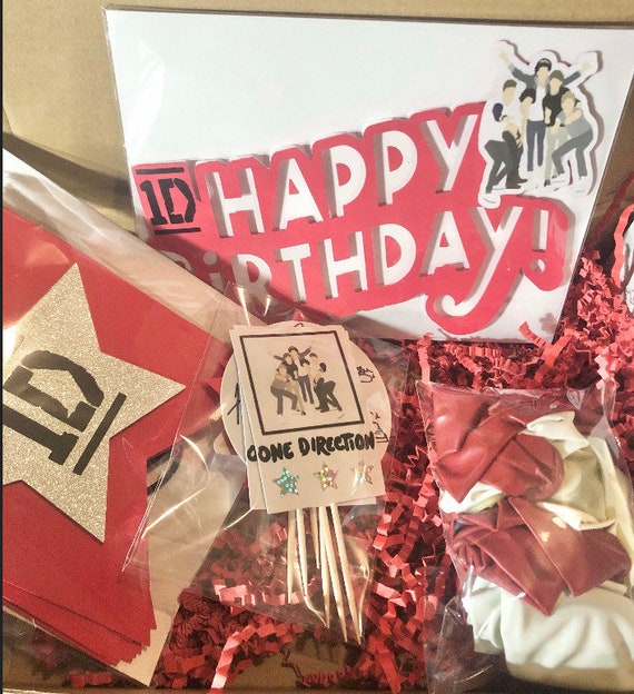 One Direction Themed Birthday Party