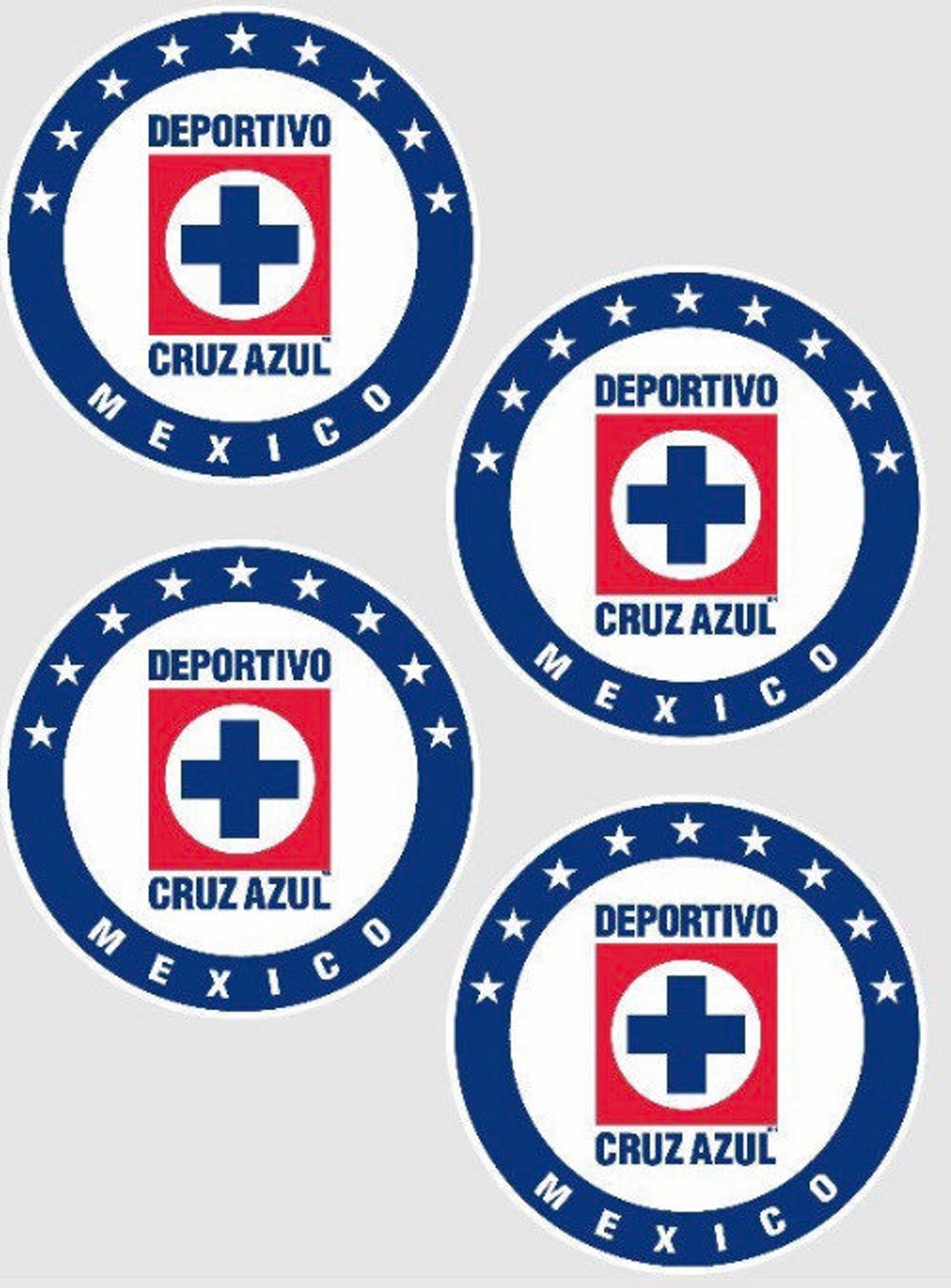 Cruz Azul Paper Matte Stickers - Etsy