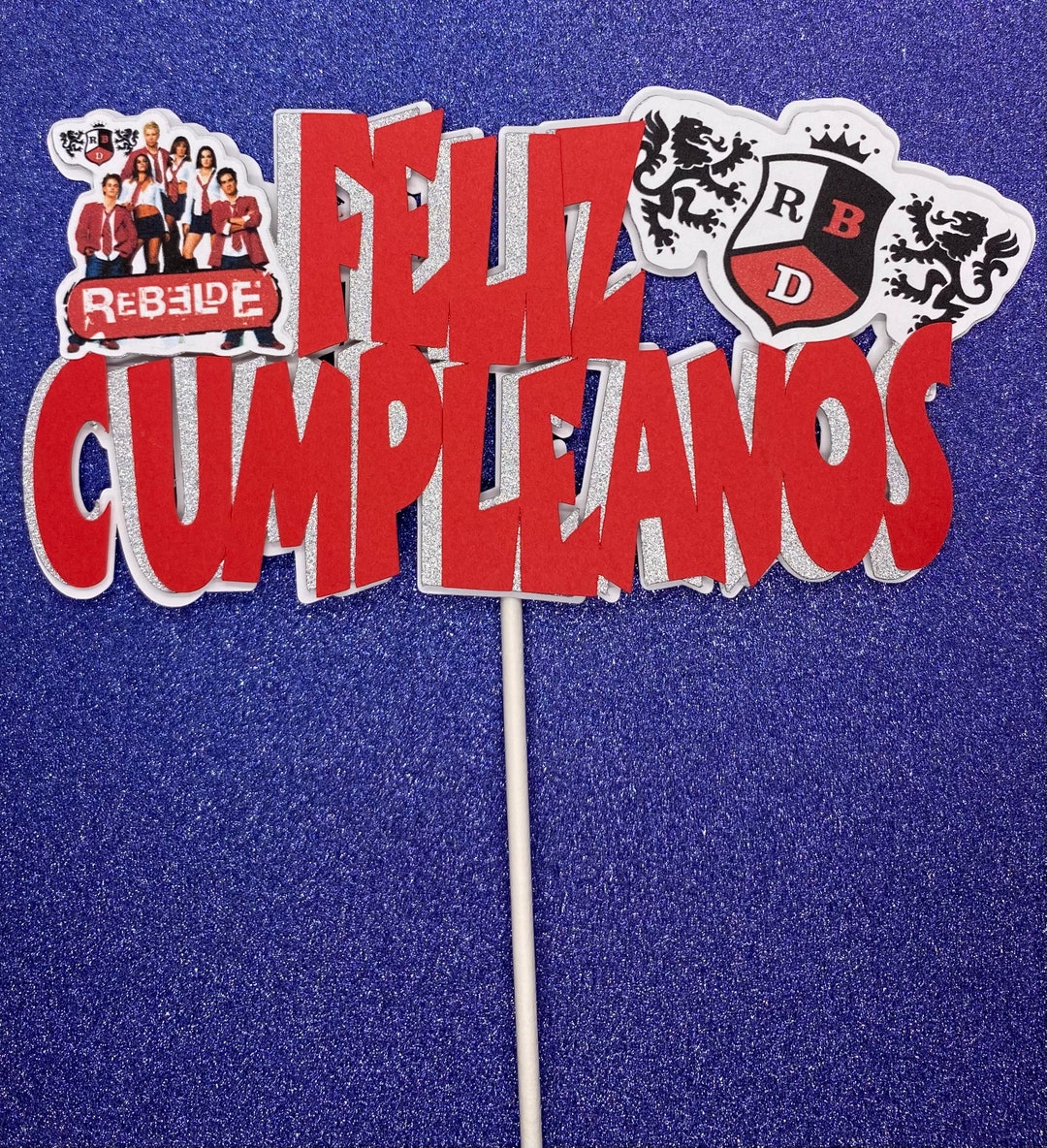 Rebelde | RBD Inspired Cake Topper - Etsy