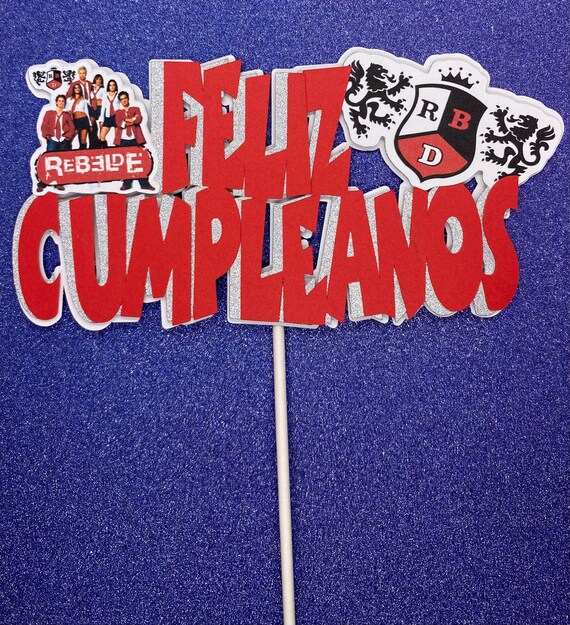 Rebelde RBD Inspired Cake Topper - Etsy UK