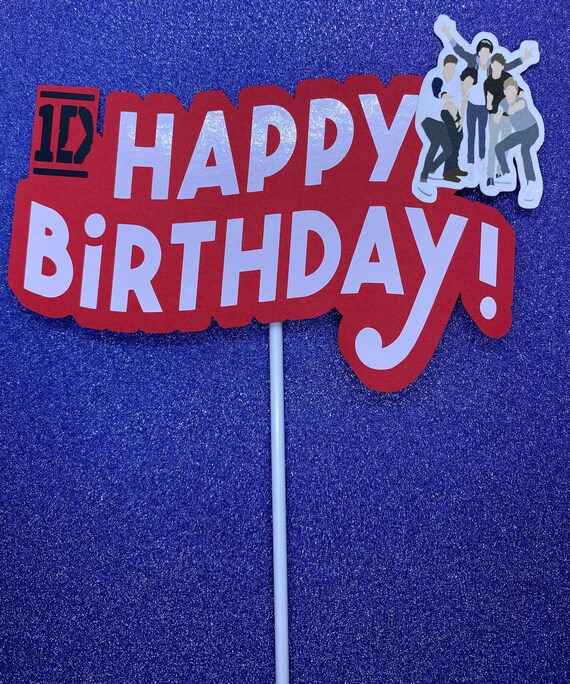 One Direction Cake Toppers