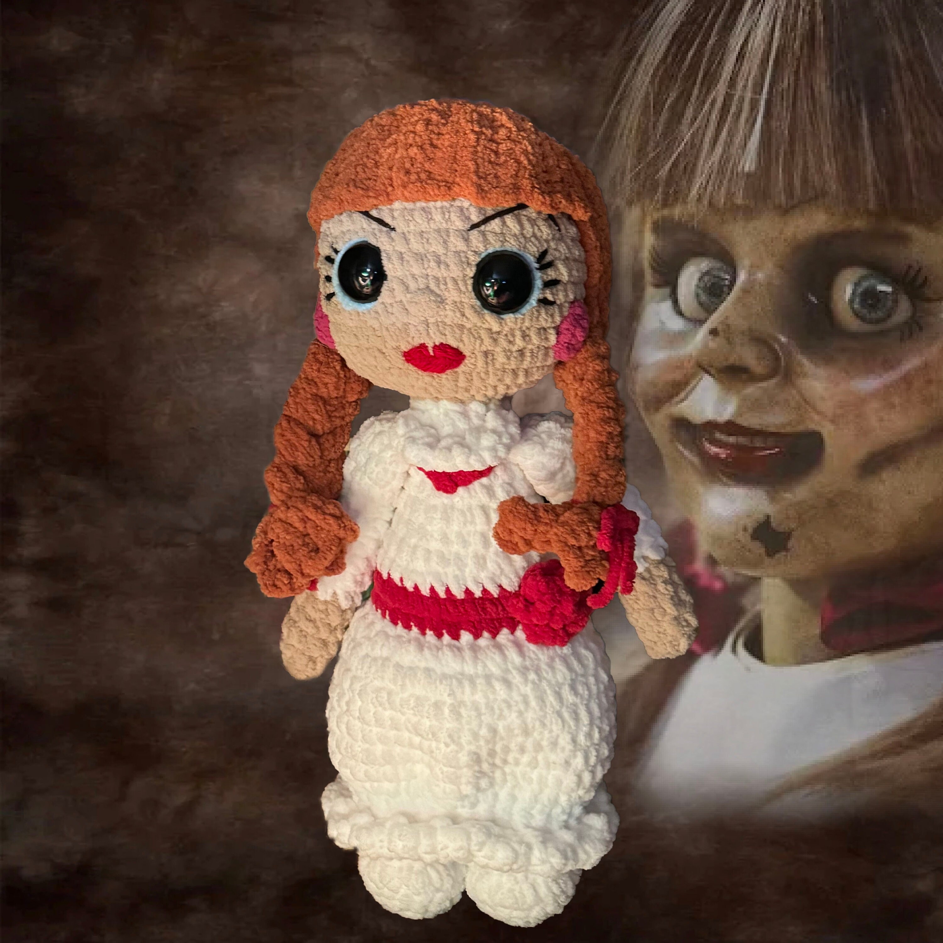 Crochet Annabelle Doll Amigurumi Conjuring - Etsy