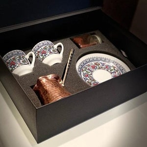 Turkish Coffee Set With Traditional Pattern // Expresso Set ...