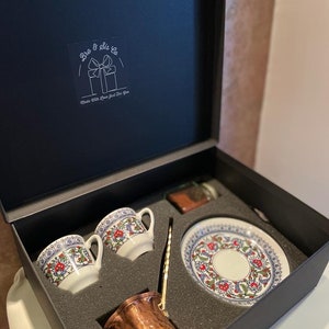 Turkish Coffee Set With Traditional Pattern // Expresso Set ...