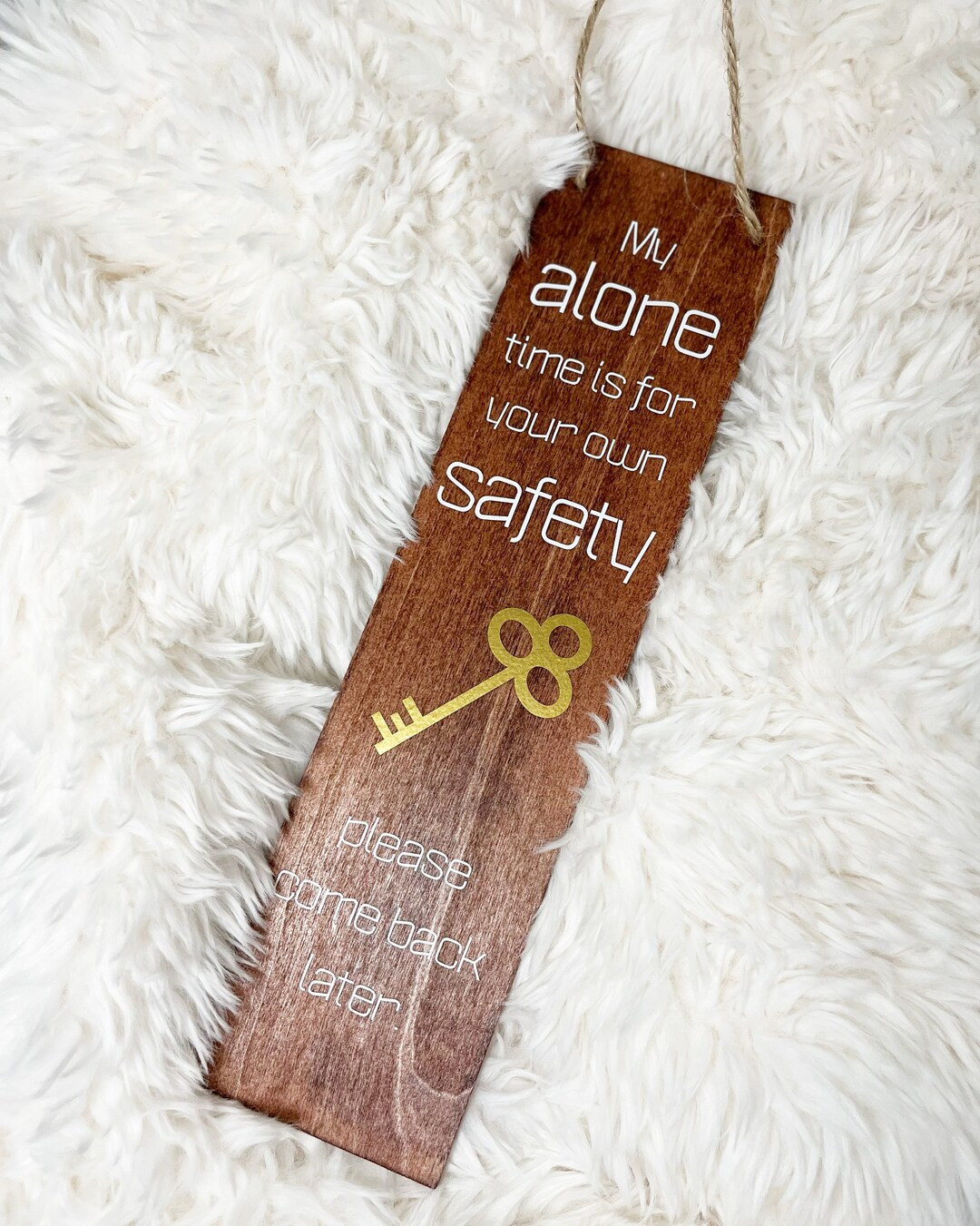 Adult Doorknob Hanger Come Back Later Sign Meeting in Progress Coworker ...