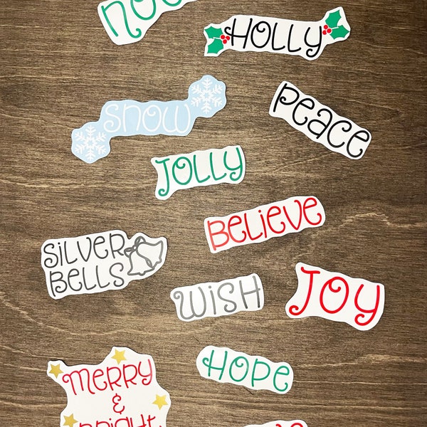 Christmas Decal - Etsy