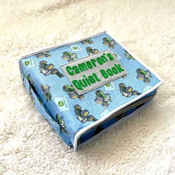 Zipper Quiet Book - Etsy