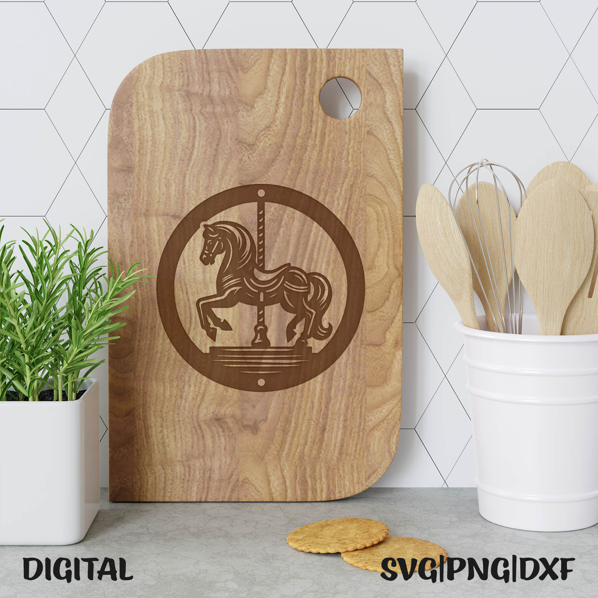 Carousel Horse Svg, Carousel Horse Png, Carousel Horse Dxf, Plasma Cut ...