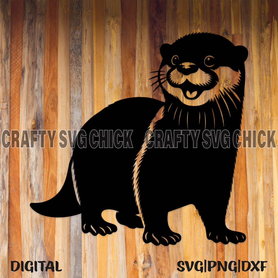 Otter Svg, Otter Png, Otter Dxf, Engraving Digital, Door Sign, Svg Pdf ...