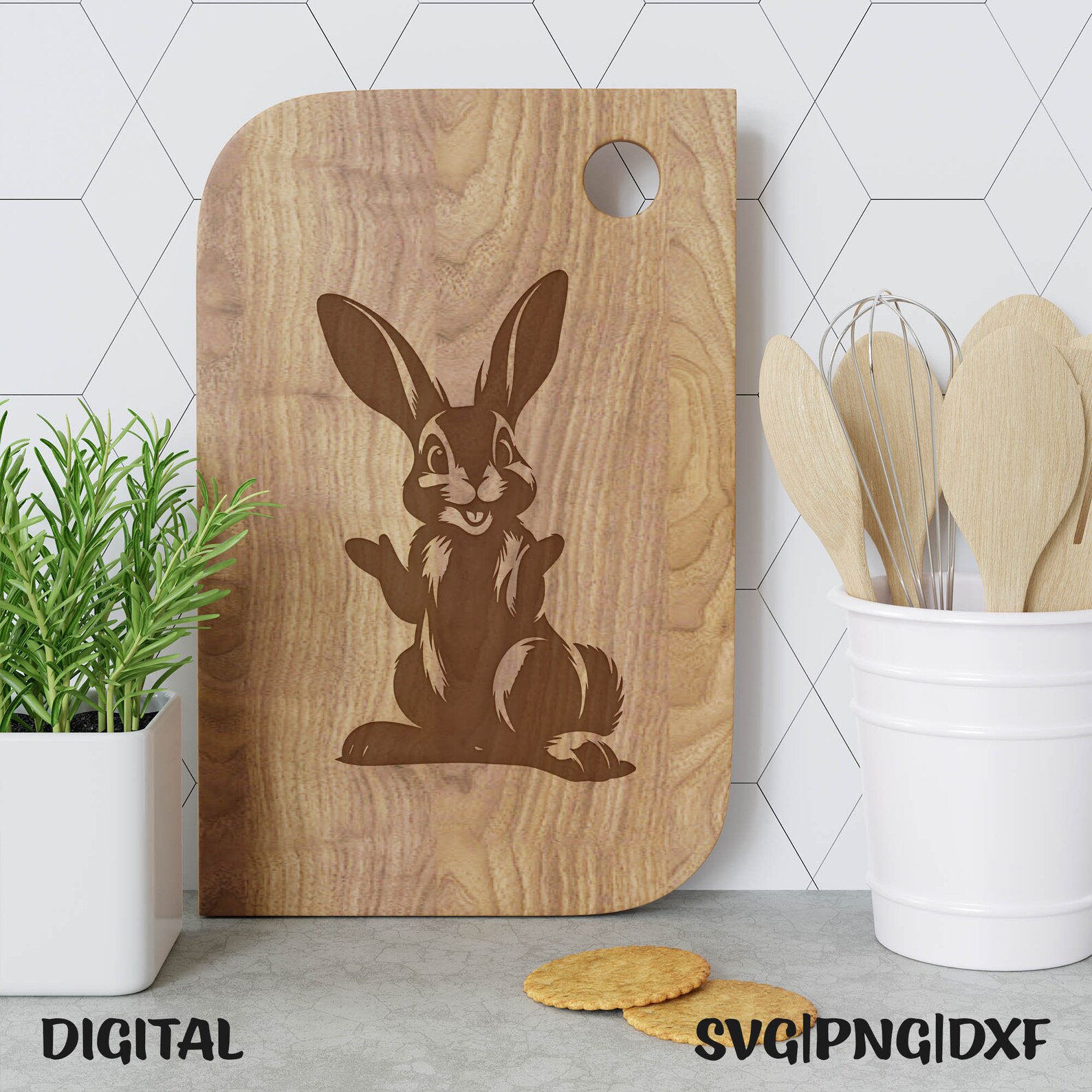 Bunny Svg Bunny Png Bunny Dxf Svg Pdf Png Dxf Laser Design Door Sign ...