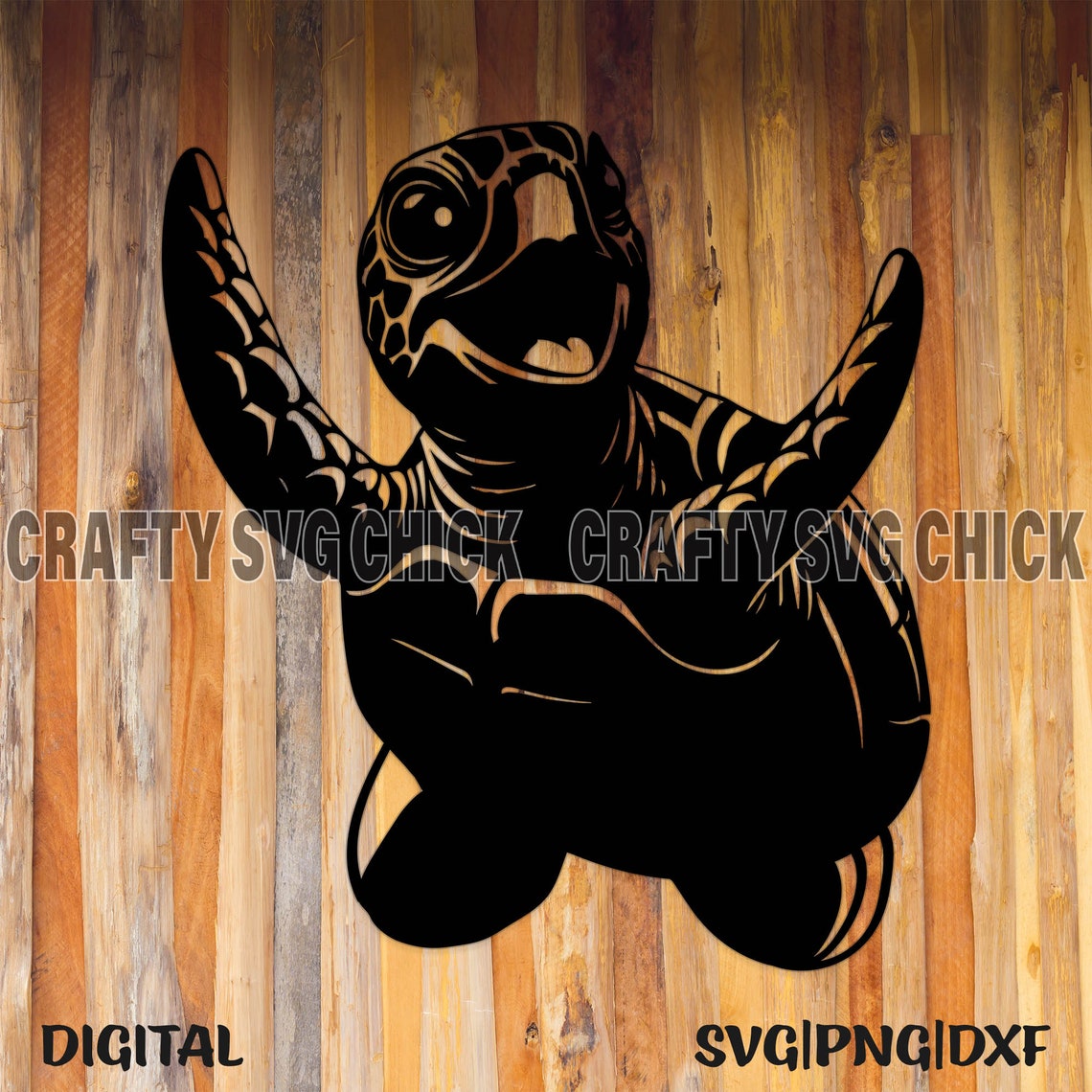 Sea Turtle Svg, Sea Turtle Png, Sea Turtle Dxf, Plasma Cut File ...