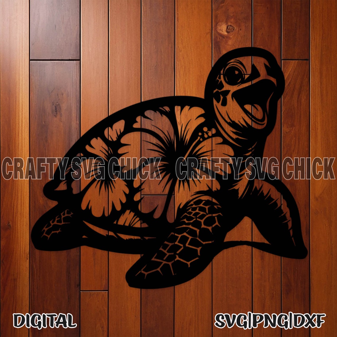 Sea Turtle Svg, Hibiscus Svg, Sea Turtle Png, Hibiscus Png, Sea Turtle ...