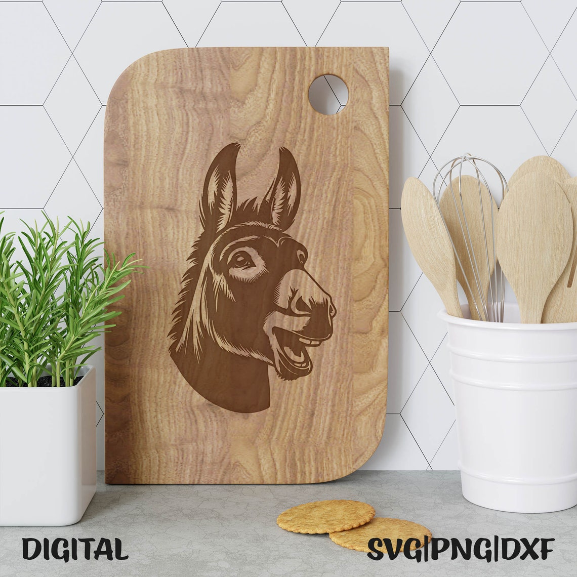 Donkey Svg Donkey Png Donkey Dxf Svg Pdf Png Dxf Laser Design Door Sign ...