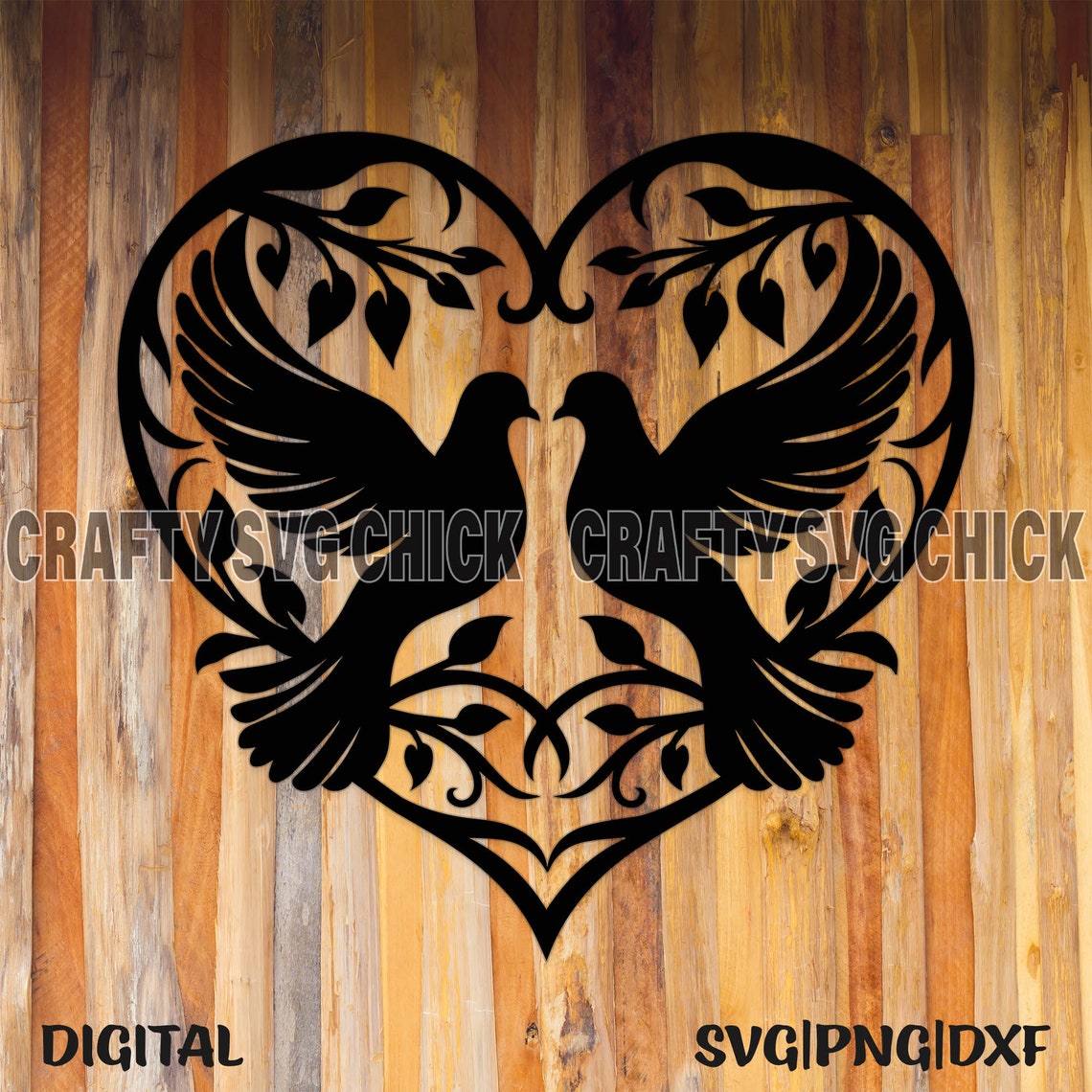 Doves Svg, Love Birds Svg, Doves Png, Love Birds Png, Doves Dxf, Love ...