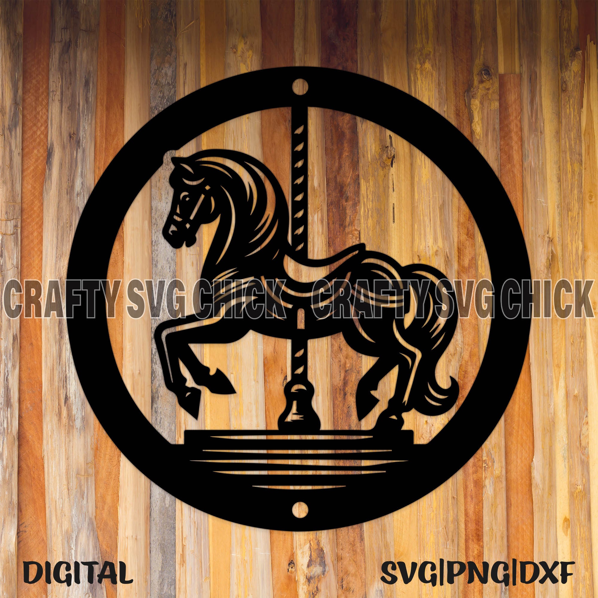 Carousel Horse Svg, Carousel Horse Png, Carousel Horse Dxf, Plasma Cut ...