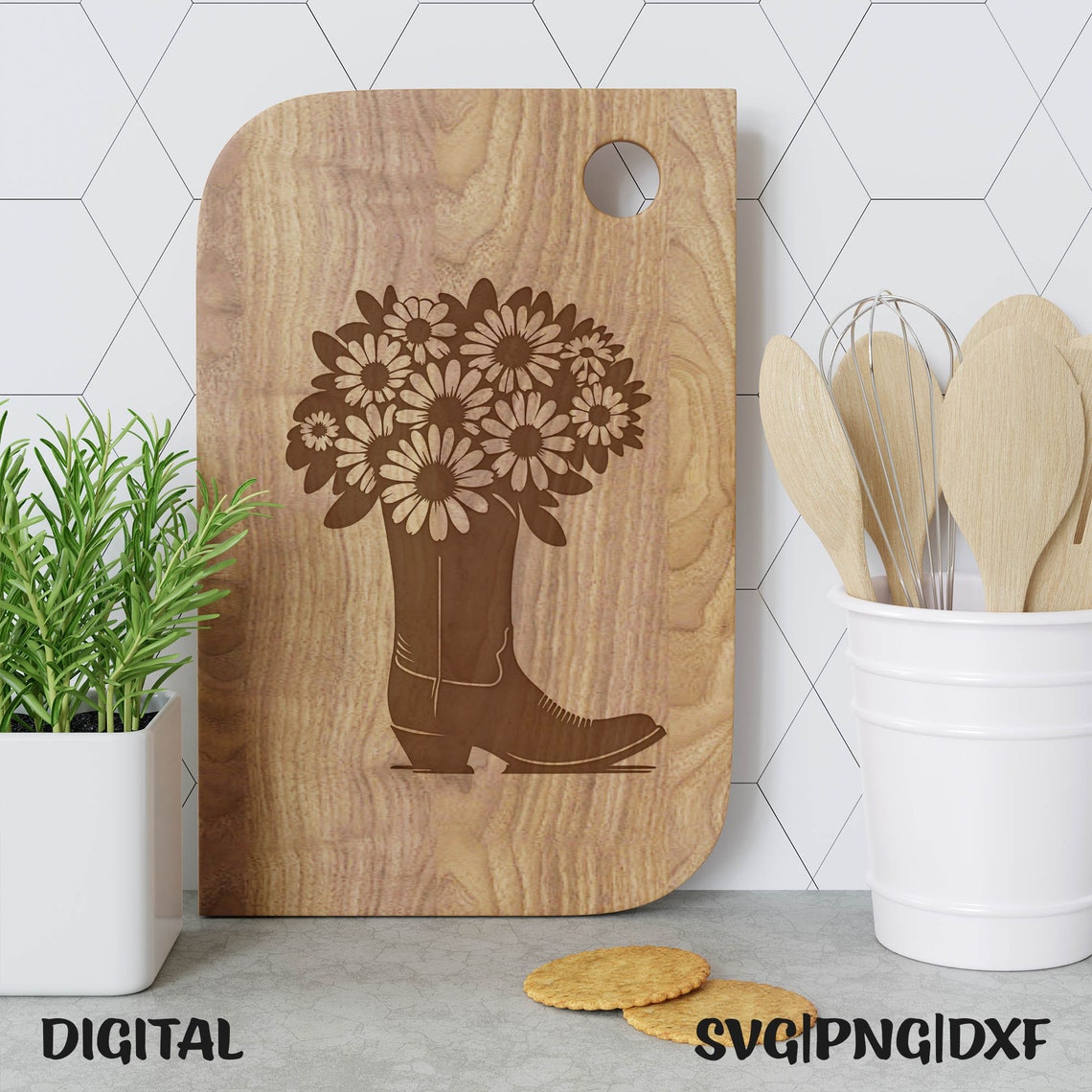 Cowboy Boot Svg, Laser Design Svg, Cowboy Boot Png, Laser Design Png ...