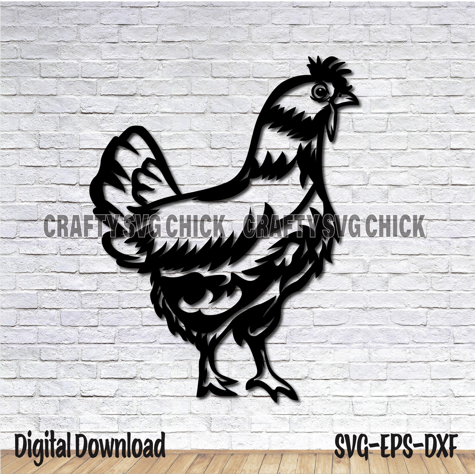 Farm Rooster Svg, Chicken Svg, Farm Rooster Dxf, Chicken Dxf, Plasma ...