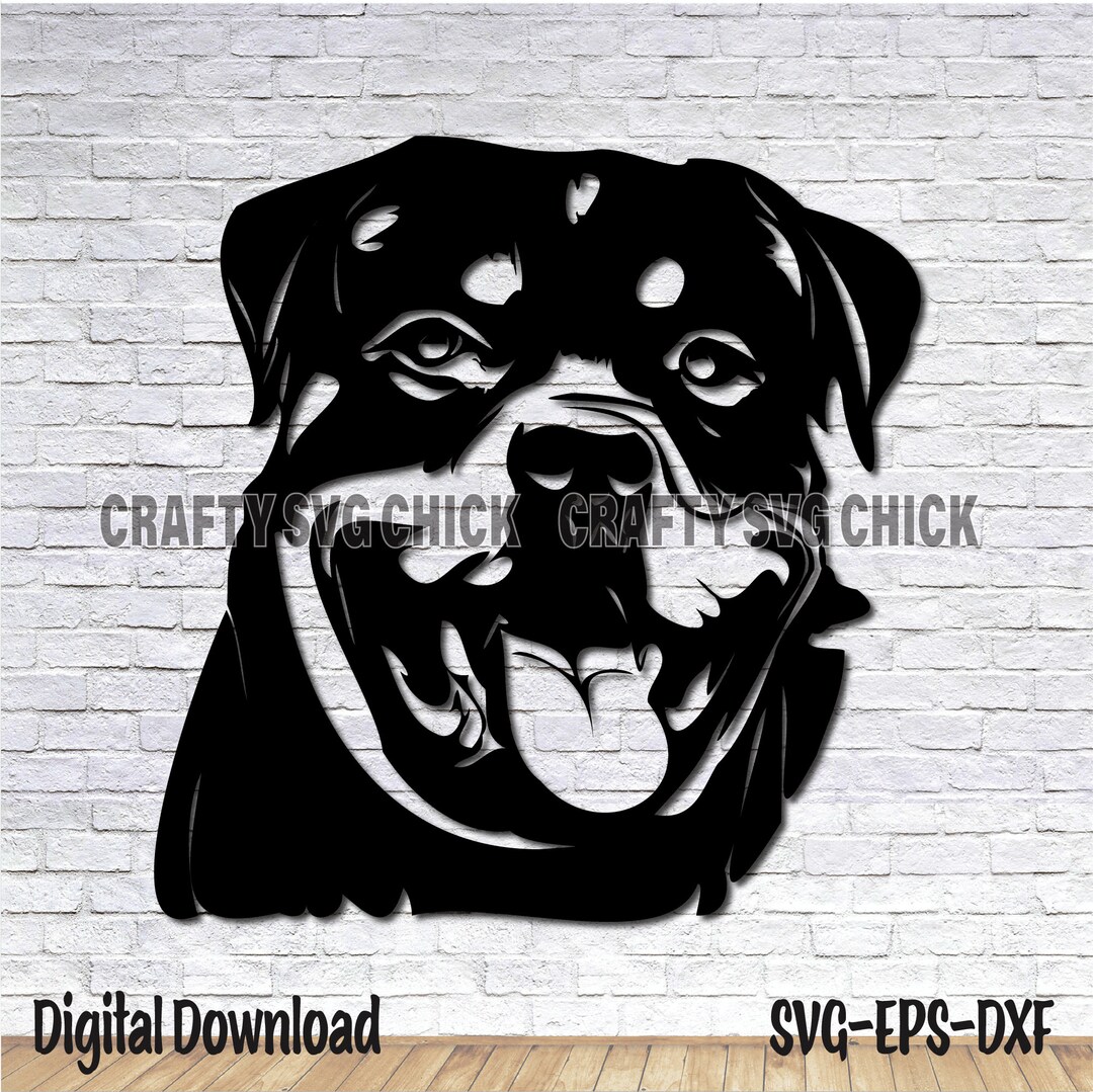 Rottweiler Svg, Dog Svg, Rottweiler Eps, Dog Eps, Rottweiler Dxf, Dog ...