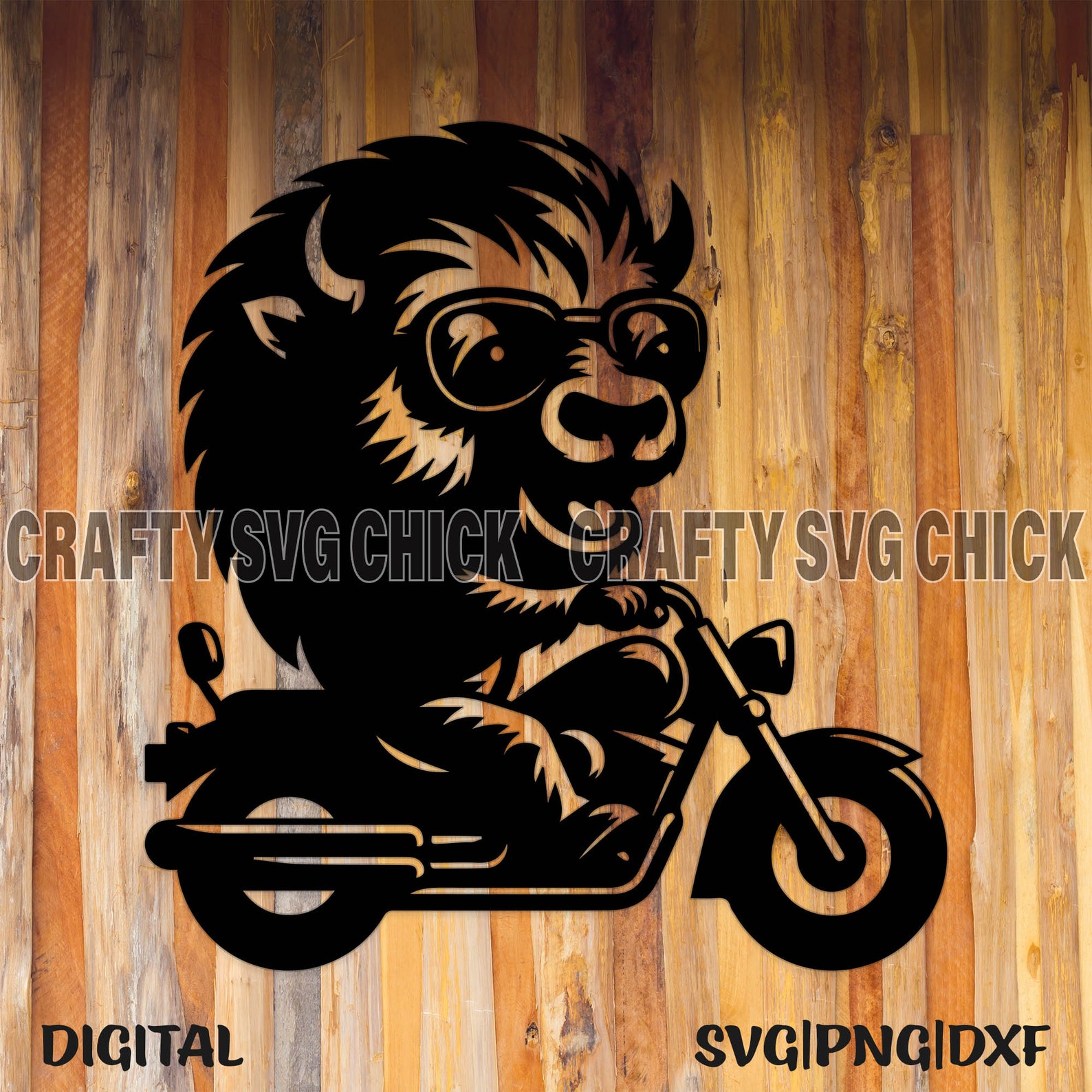Motorcycle Svg, Biker Bison Svg, Motorcycle Png, Biker Bison Png ...