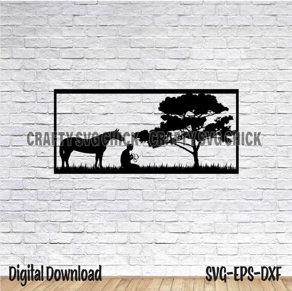 Western Cowboy Svg Praying Svg Western Cowboy Eps Praying - Etsy