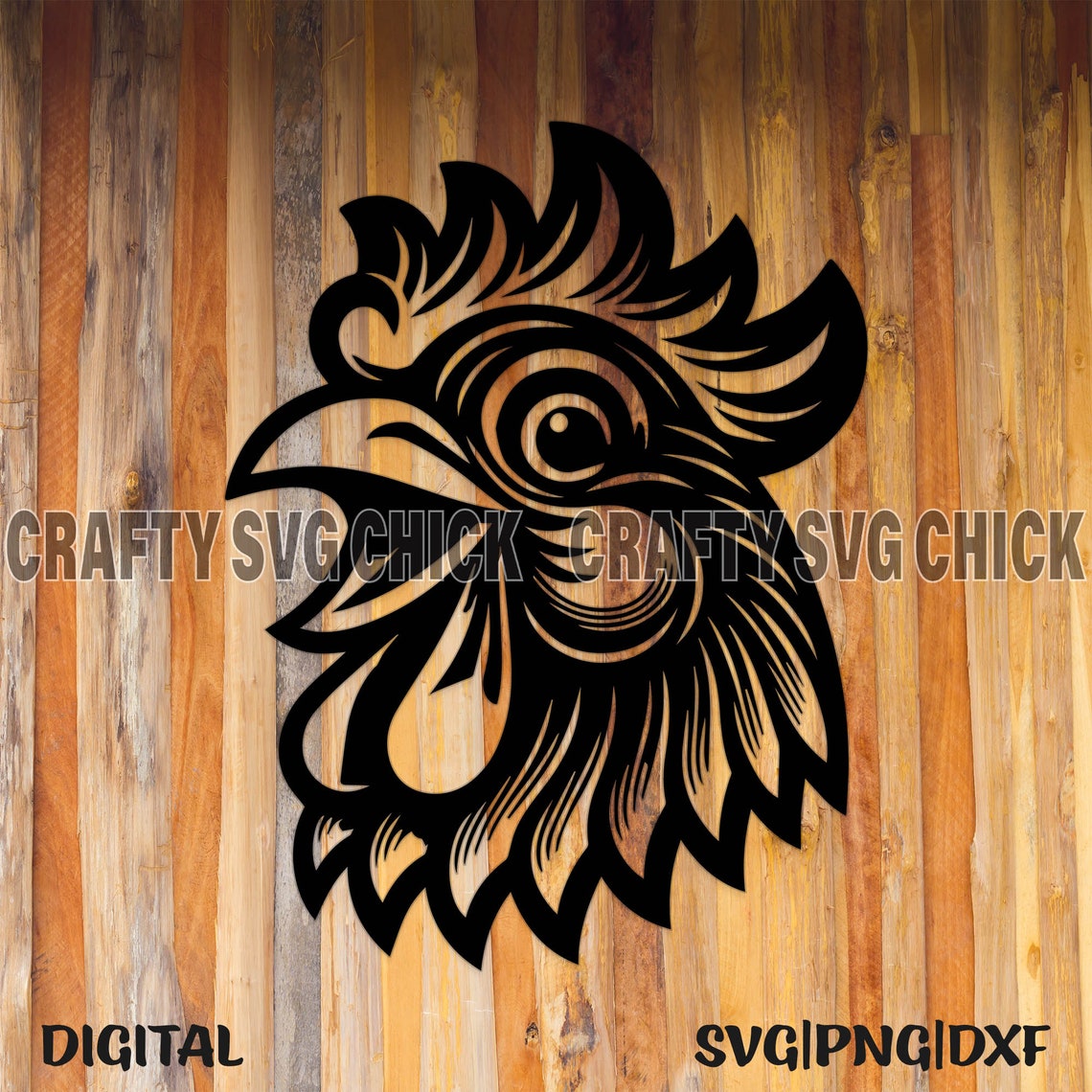Happy Chicken Svg, Happy Chicken Png, Happy Chicken Dxf, Rooster Svg ...