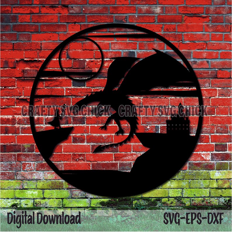 Dragon Wizard Svg, Castle Svg, Dragon Wizard Eps, Castle Eps, Dragon ...