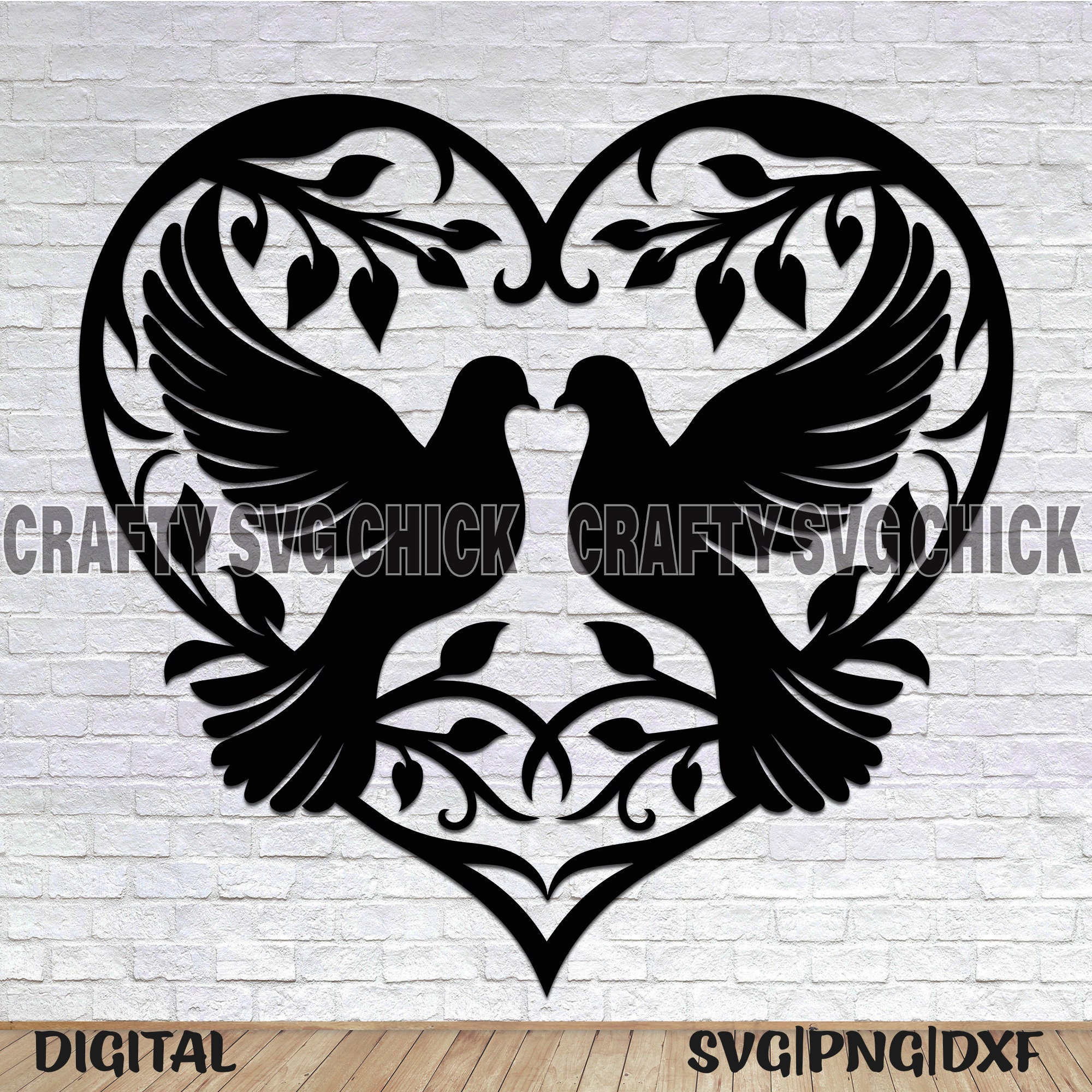 Doves Svg, Love Birds Svg, Doves Png, Love Birds Png, Doves Dxf, Love ...