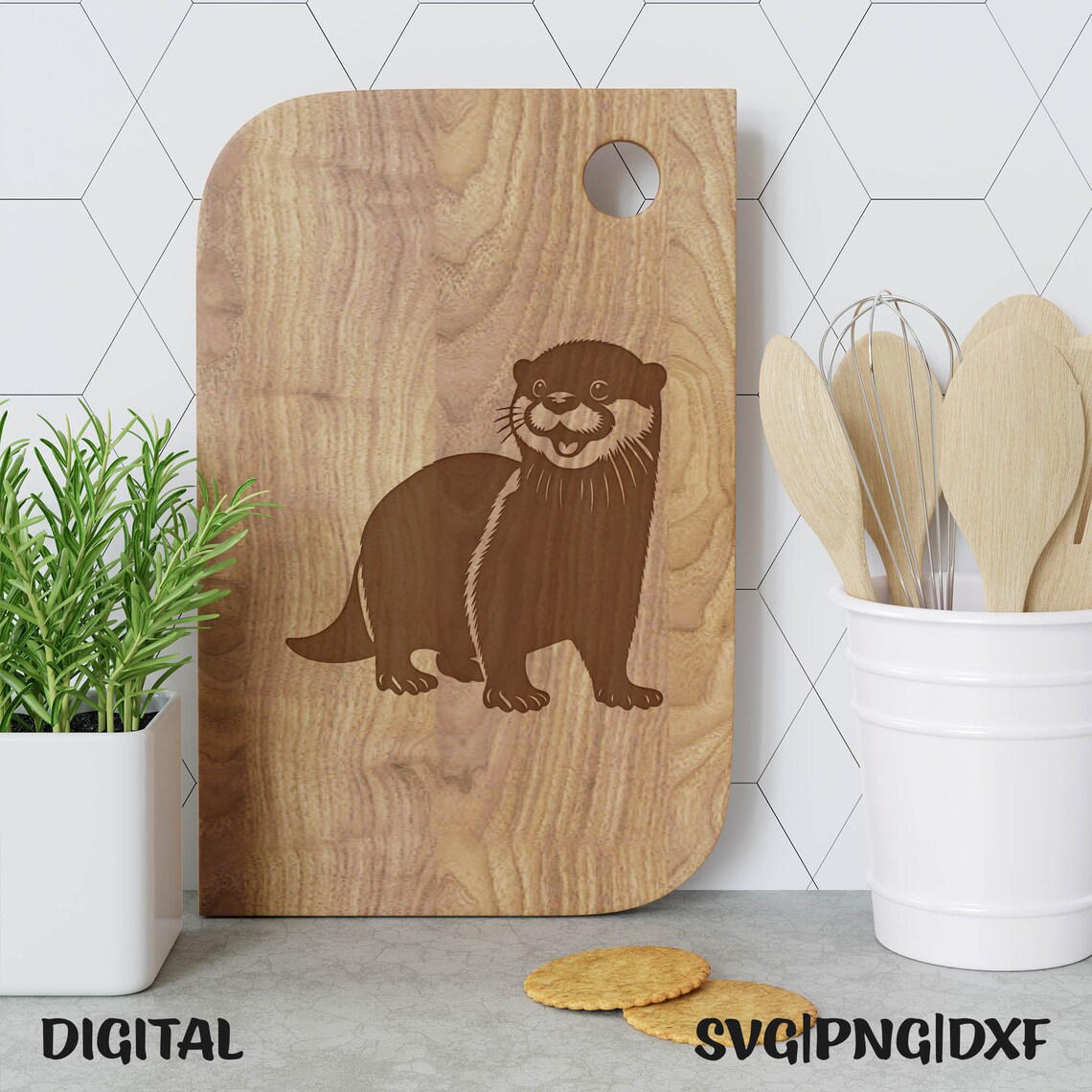 Otter Svg, Otter Png, Otter Dxf, Engraving Digital, Door Sign, Svg Pdf ...