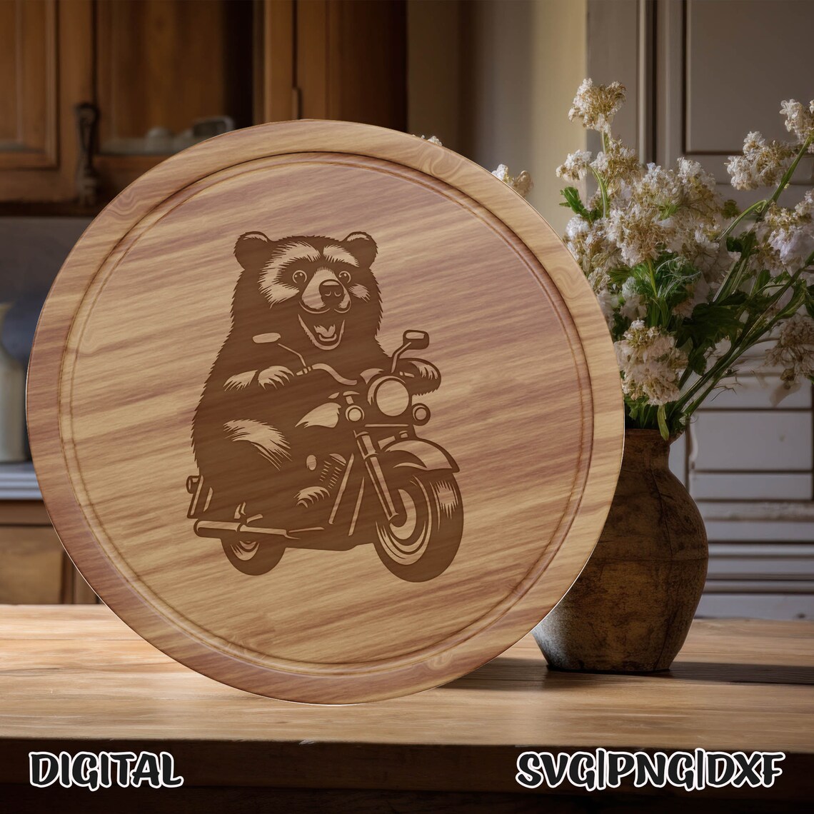 Bear Svg, Biker Bear Svg, Bear Png, Biker Bear Png, Bear Dxf, Biker ...