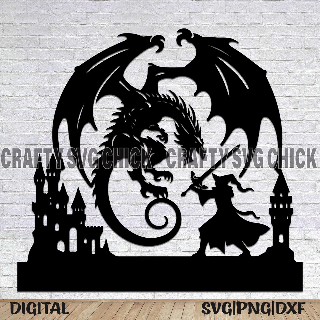 Dragon Wizard Svg, Battling Svg, Dragon Wizard Png, Battling Png ...
